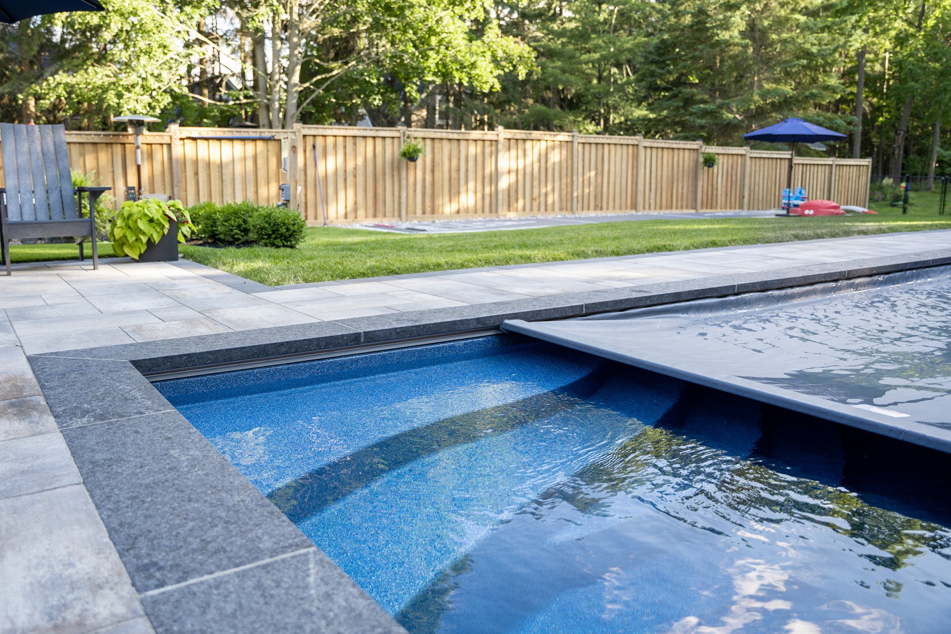 Backyard Oasis | Clarington Fibreglass Pool Installation