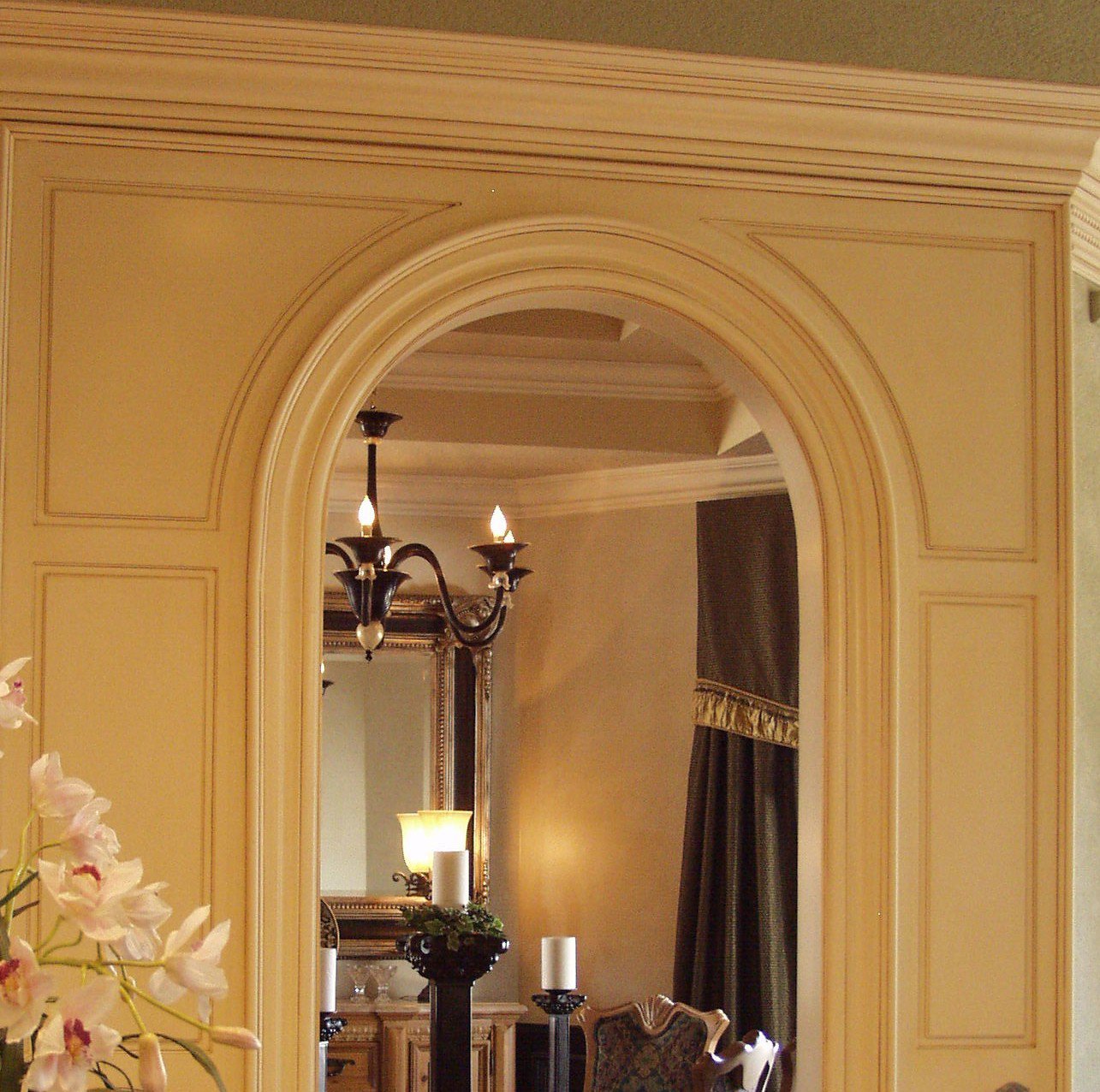 Halfround Arched Crown Mouldings | Archway Moulding Kits