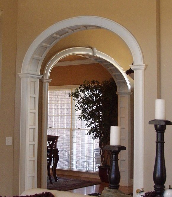 Vaulted Archway Moulding | Rise Options for Arched Entryways