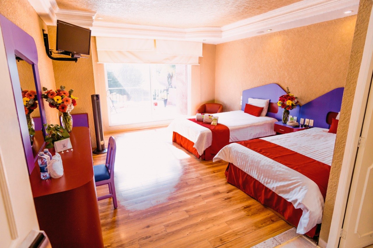 Habitaciones | Hotel Quinto Sol | San Juan Teotihuacán, México