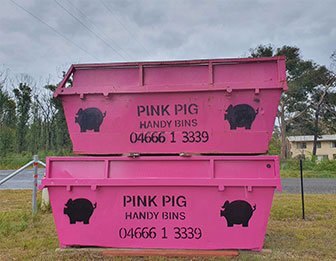Pink Pig Handy Bins - Bin Sizes