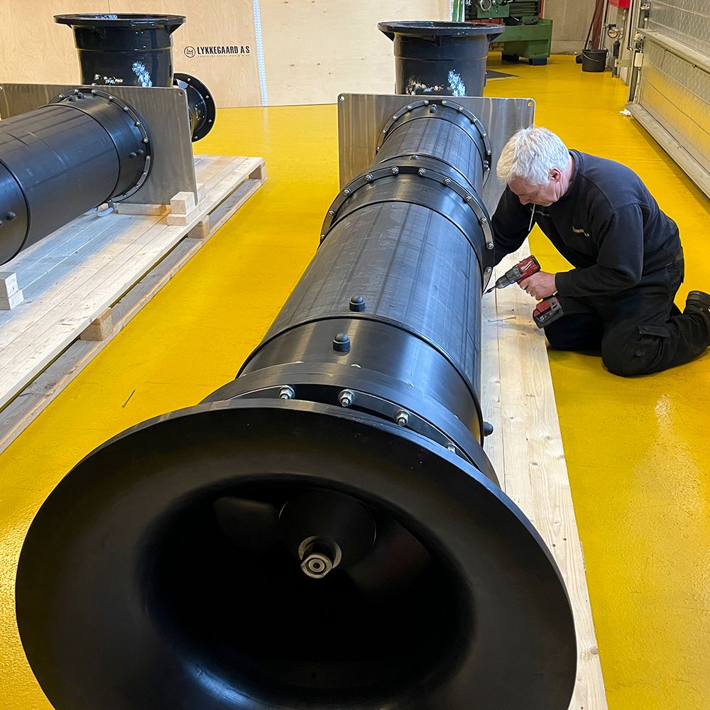 Corrosion free custom made pumps for aggressive water in Chile