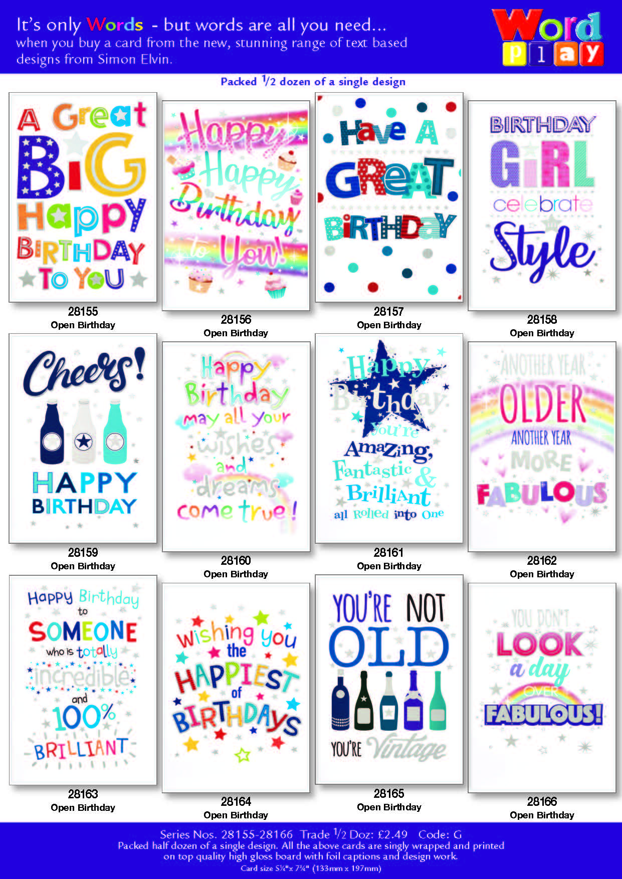 Simon Elvin Brochures