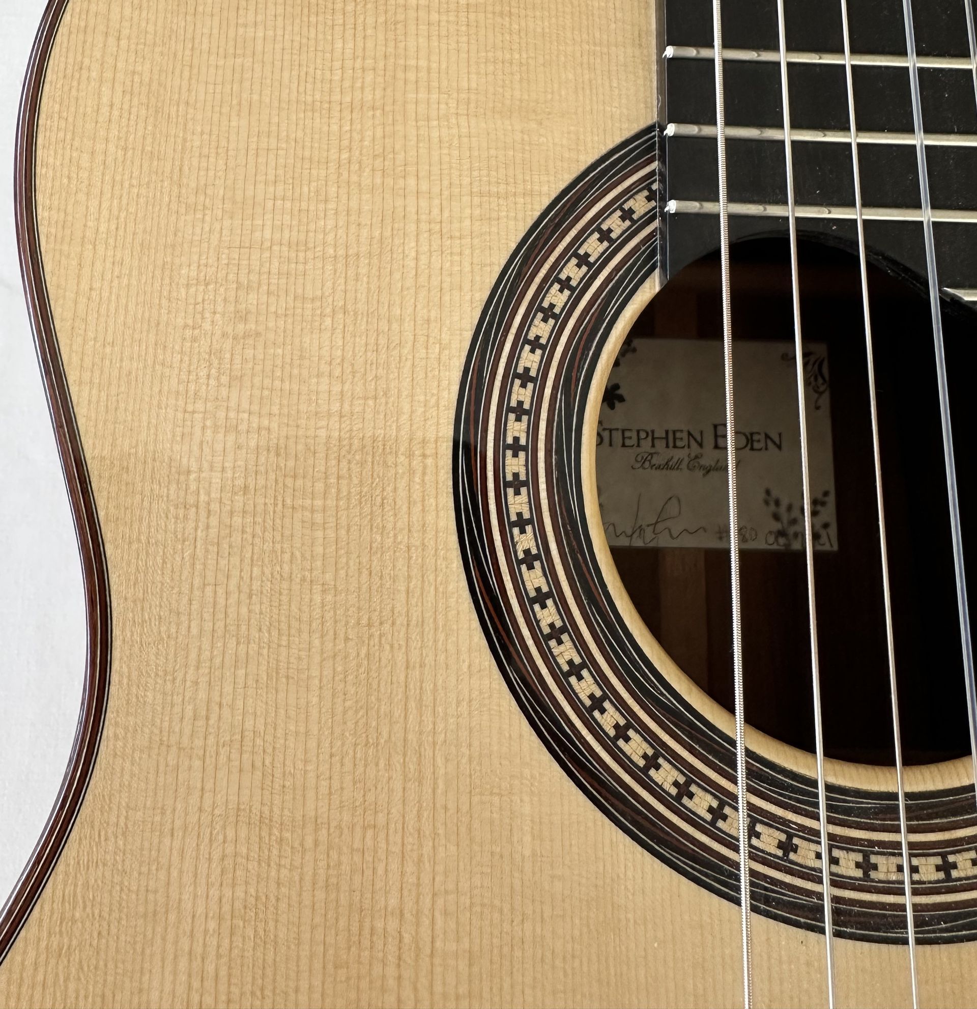 Stephen Eden classical guitar