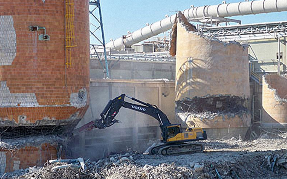 Chimney Demolition | Grant Mackay Demolition Company