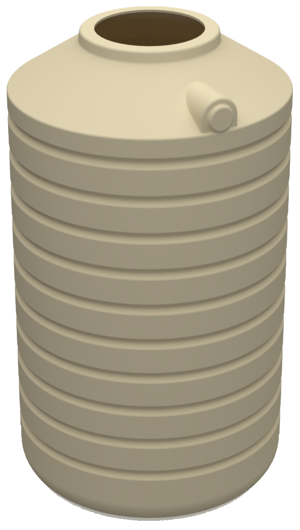 Round Poly Water Tanks QLD. 1,000 Litres To 5,000 Litres.