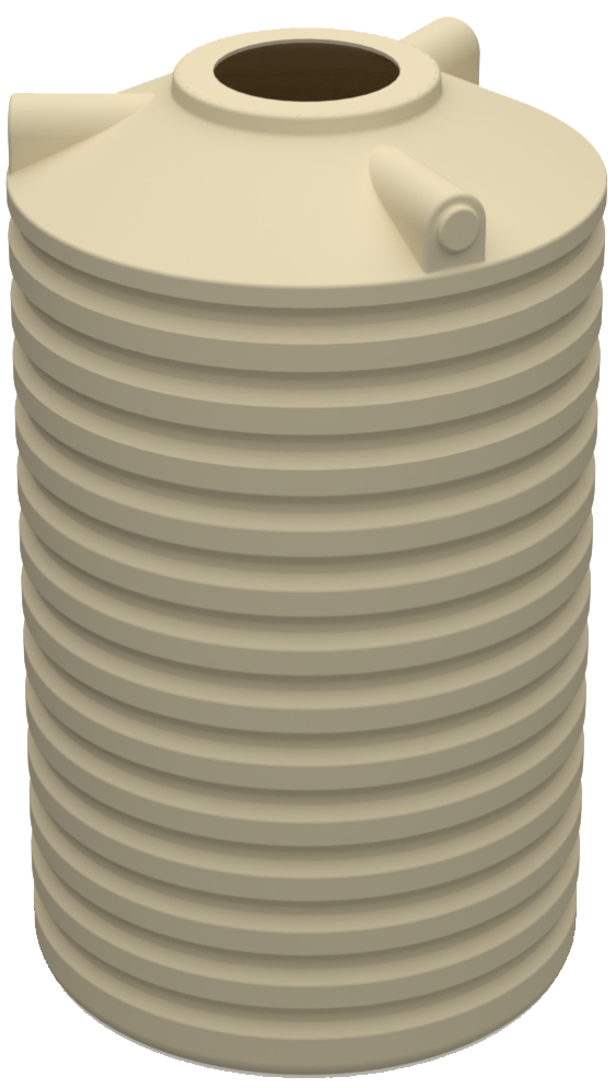 Round Poly Water Tanks QLD. 1,000 Litres To 5,000 Litres.