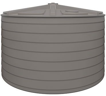 Round Poly Water Tanks QLD. 22,700 Litres To 50,000 Litres.