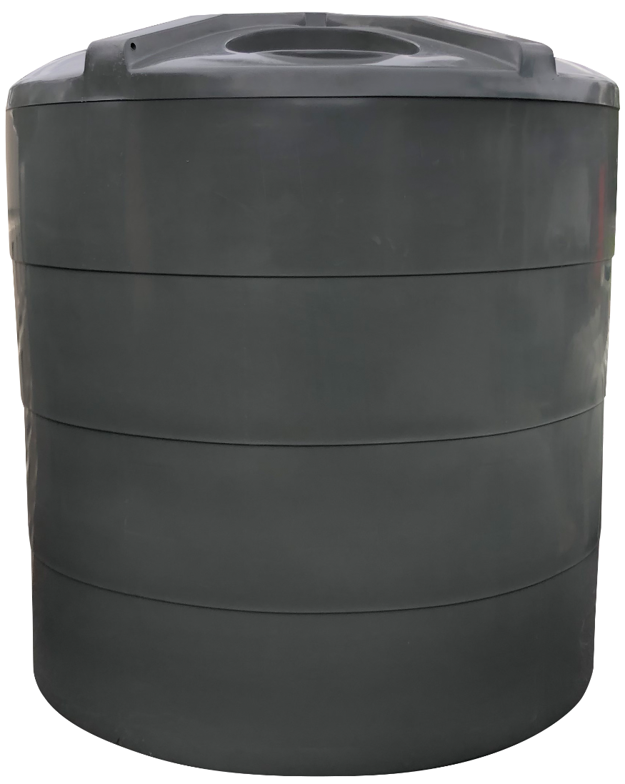 Round Poly Water Tanks QLD. 1,000 Litres To 5,000 Litres.