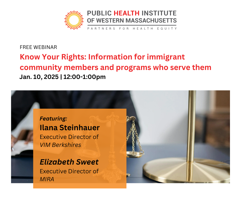 Know Your Rights: Information for immigrant community members and ...