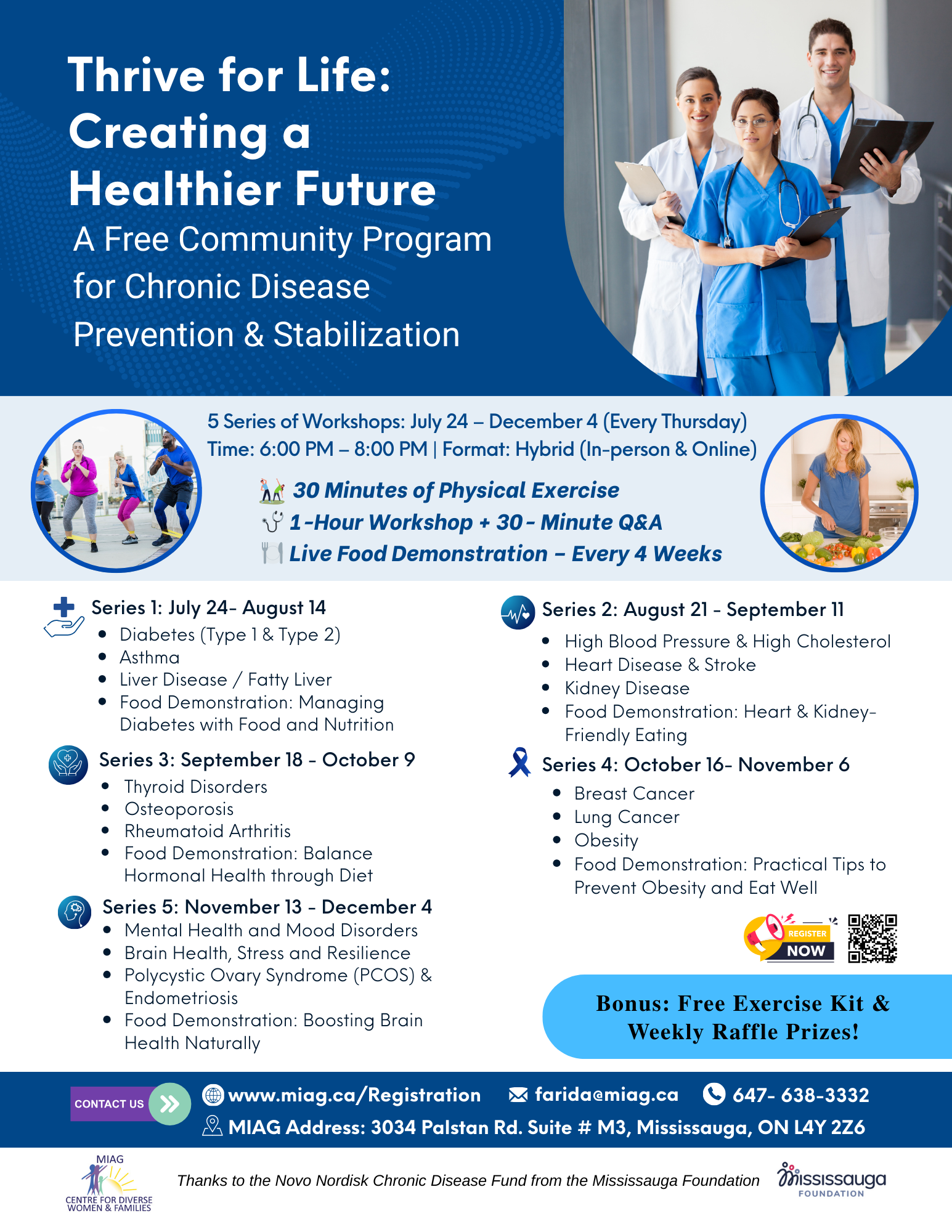 Thrive for Life: Chronic Disease Prevention & Stabilization | MIAG Centre