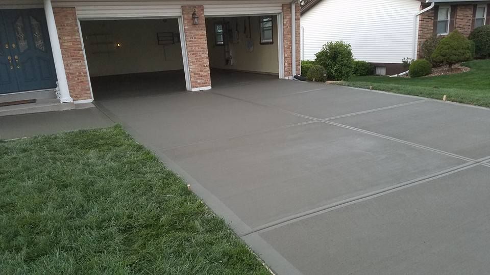 Custom Driveways | L & S Concrete STL