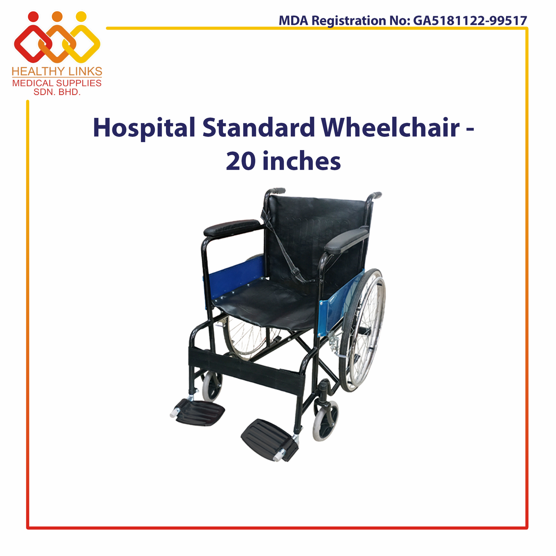 HOSPITAL WHEELCHAIR