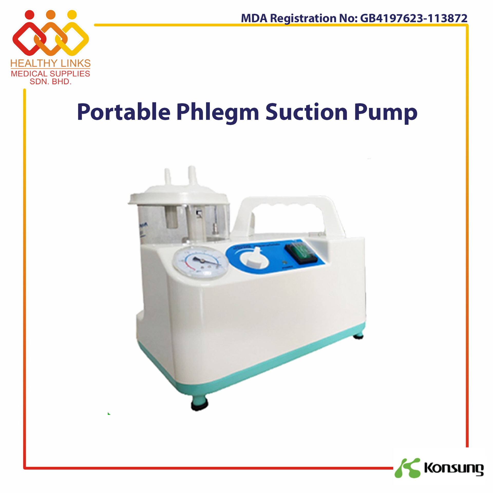 PHLEGM SUCTION PUMP