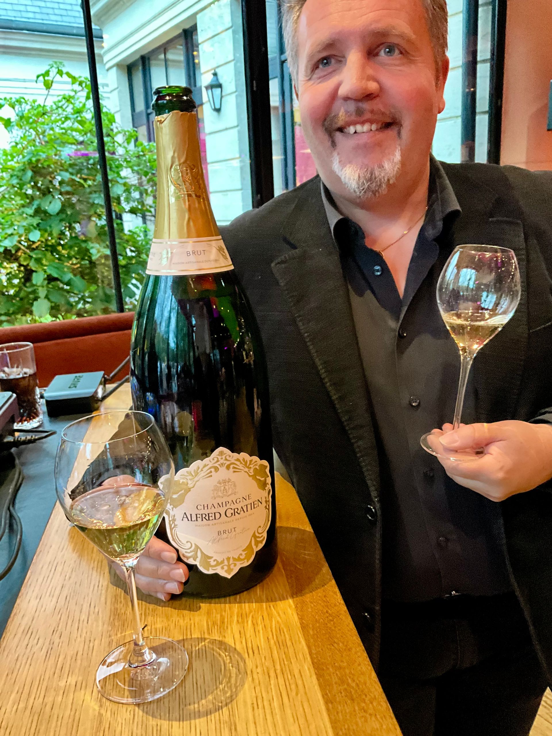 Champagne Alfred Gratien in Jeroboam mit Nicolas Jaeger, Chef de Caves