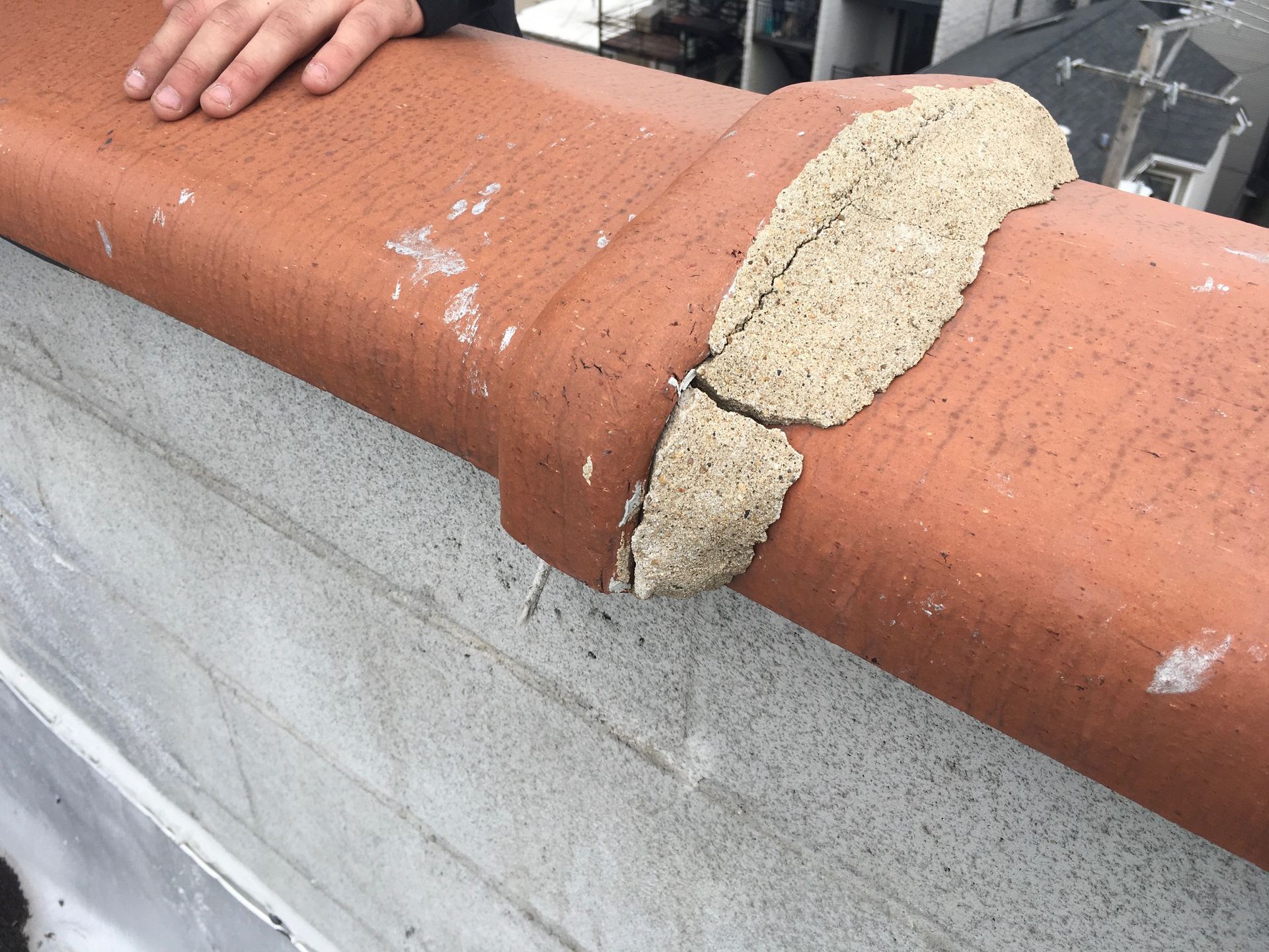 How WickRight fixes leaking masonry parapet walls