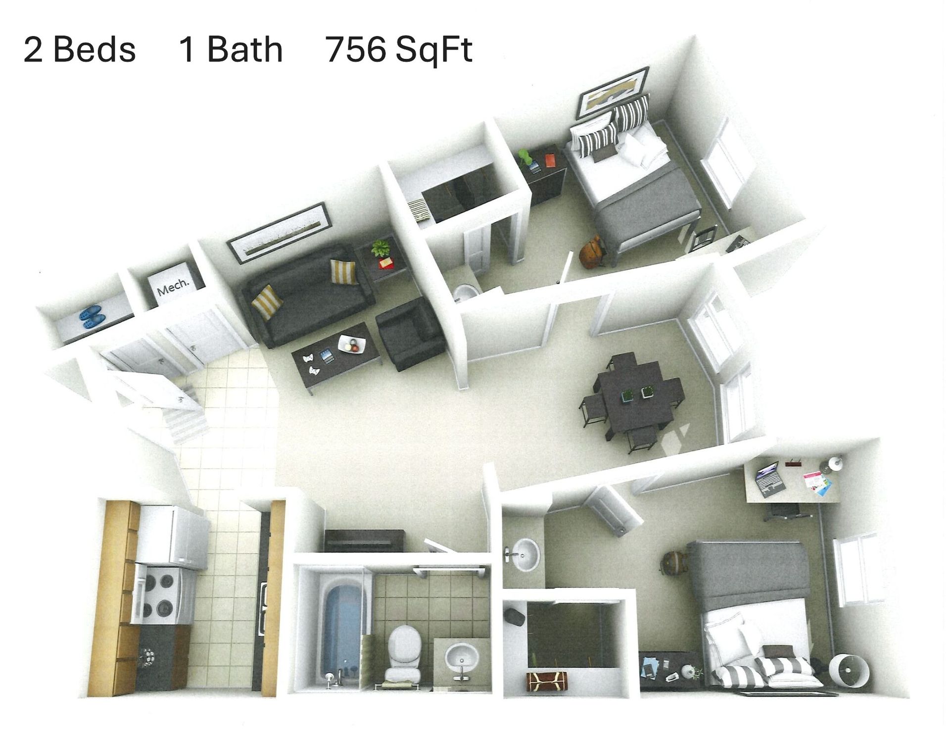 Student Floor Plans | Hawks Ridge Iowa City