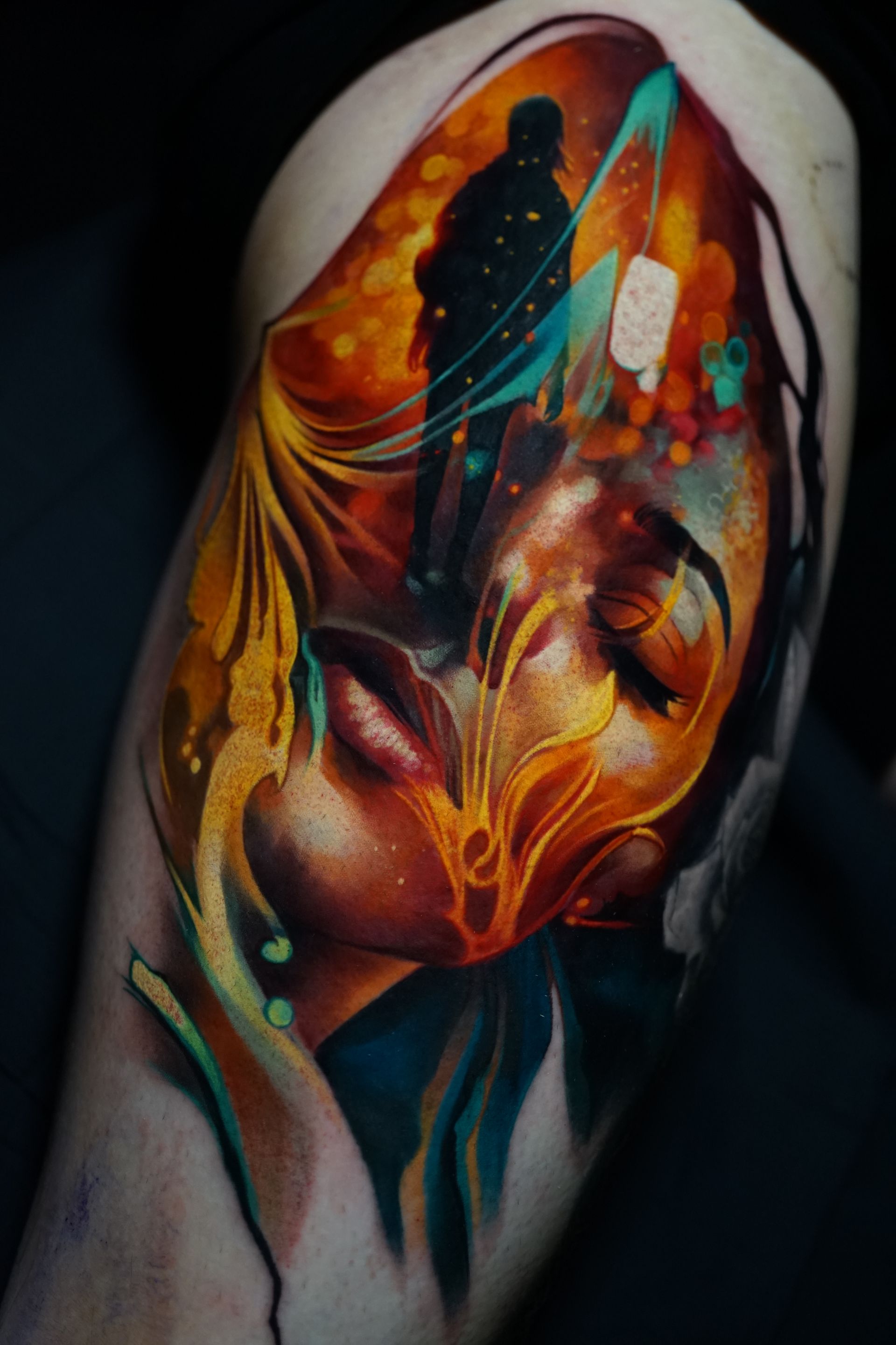 Colour realism tattoo artist Newport, Shropshire UK