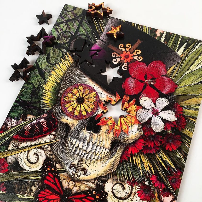 Marijuana Wooden Jigsaw Puzzles | Indica Puzzles