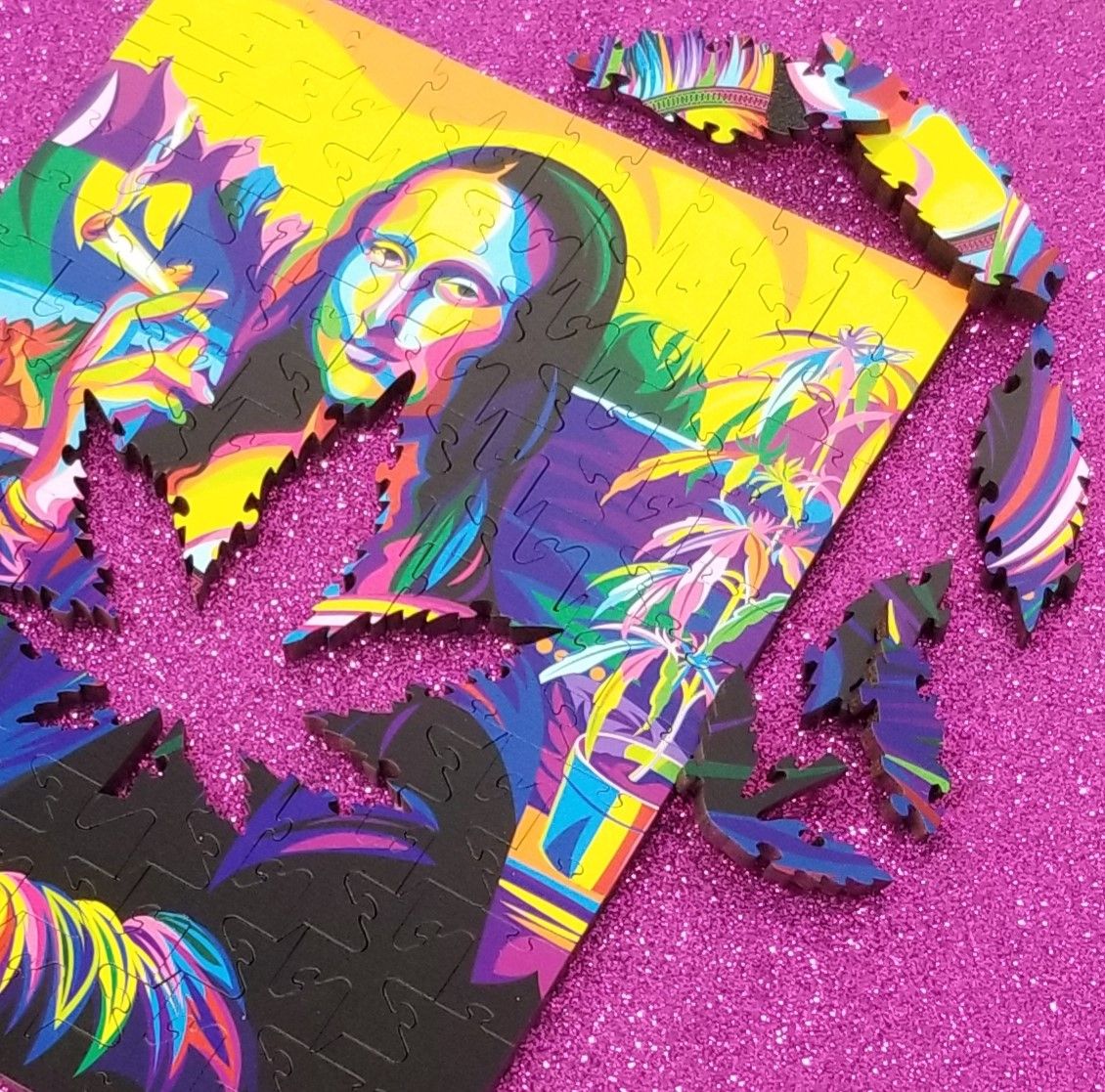 Marijuana Wooden Jigsaw Puzzles | Indica Puzzles