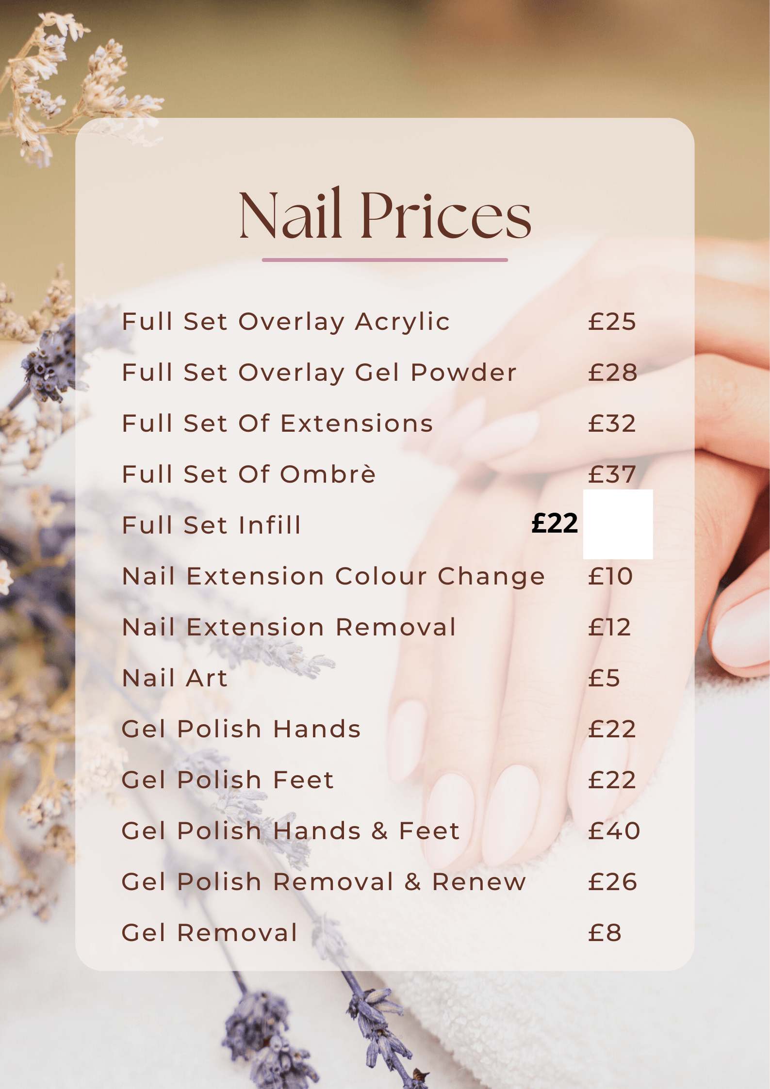 Nail Treatments for Hands and Feet | Visage Beauty Ltd | Nottingham