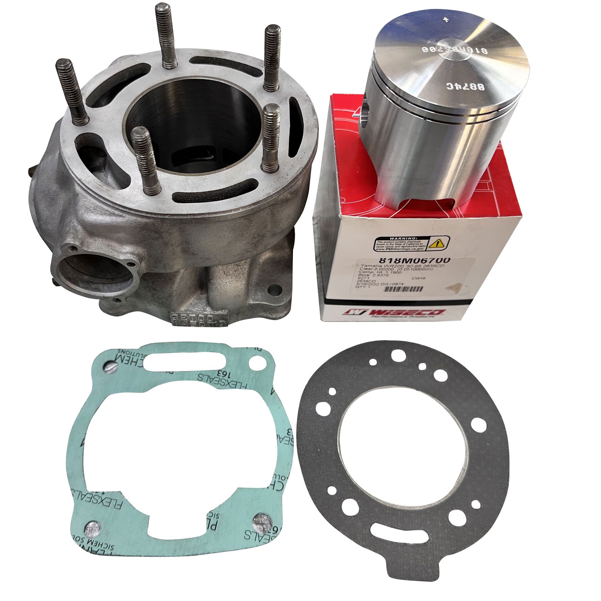 YAMAHA DT200cc 3ET WISECO FORGED PISTON