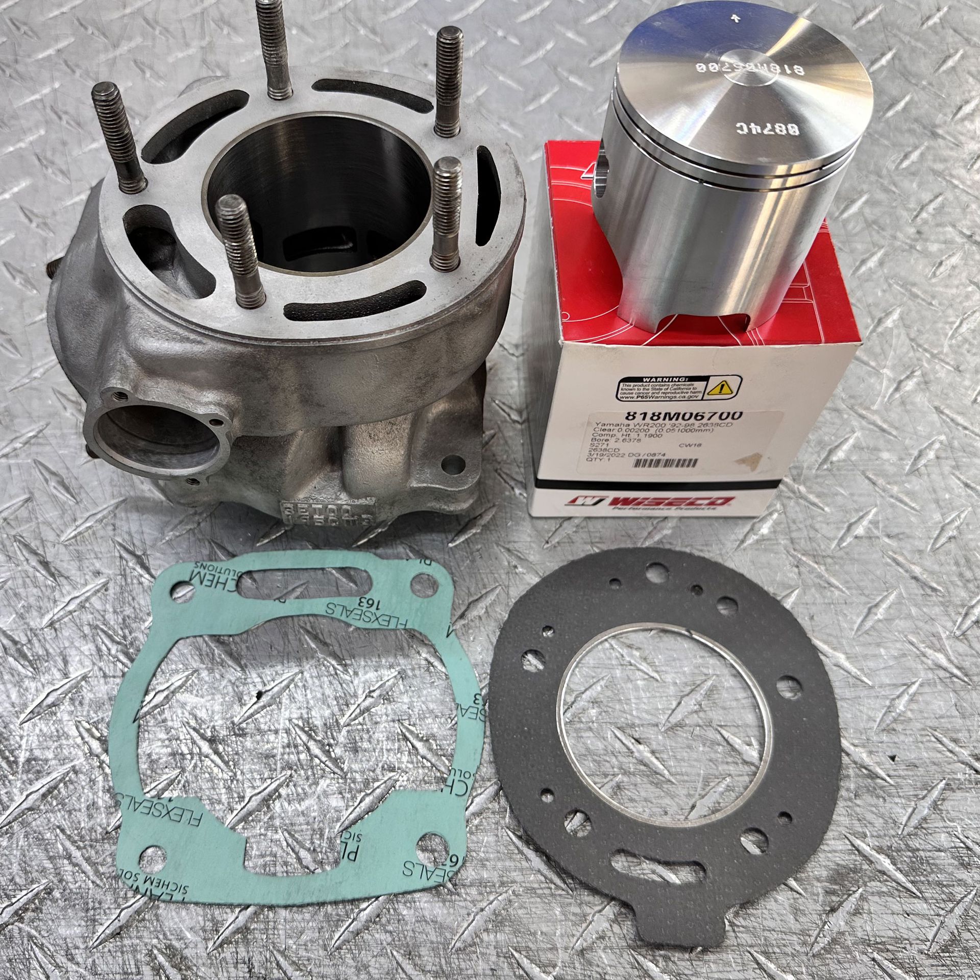 YAMAHA DT200cc 3ET WISECO FORGED PISTON