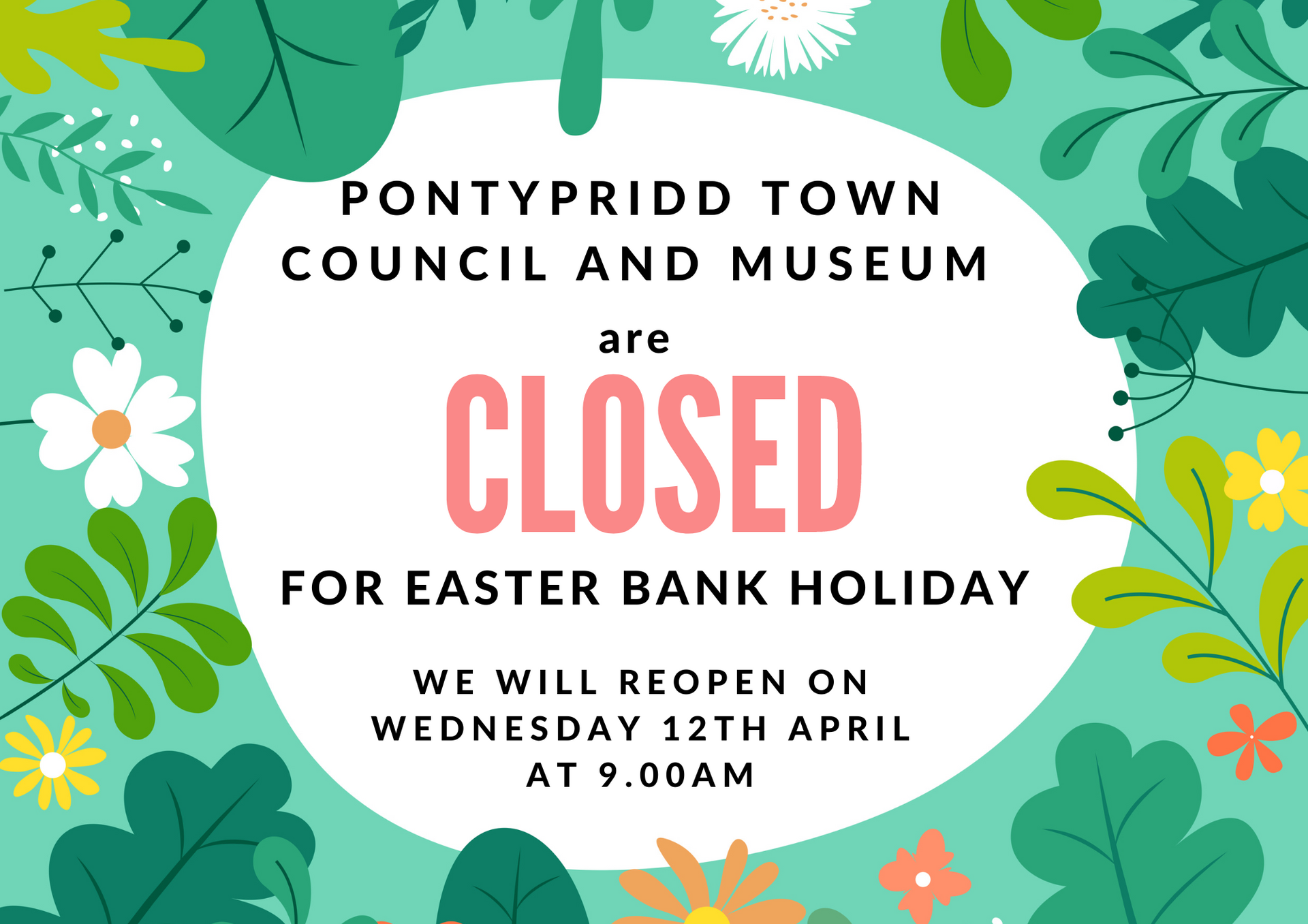 Easter Closure