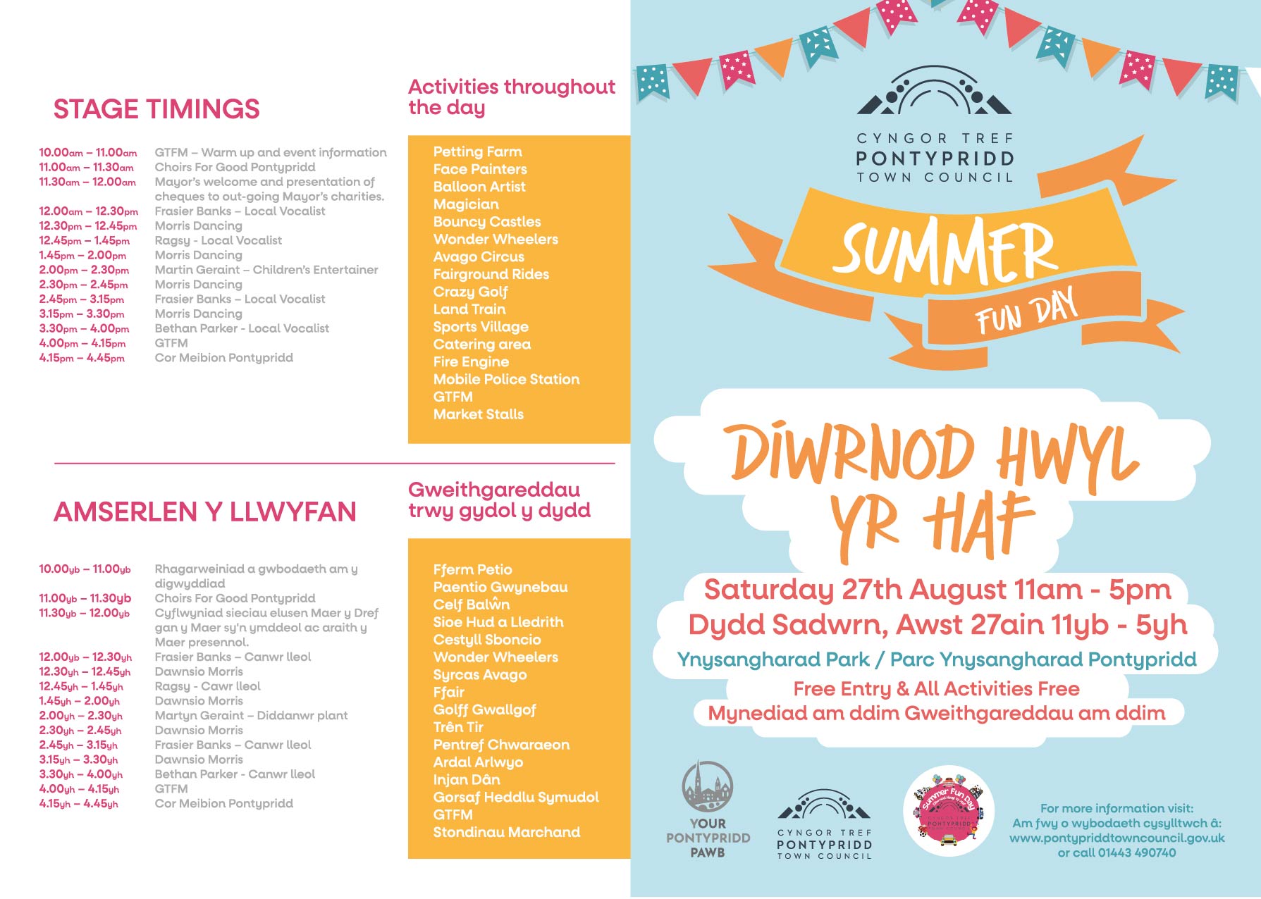 Pontypridd Summer Fun Day