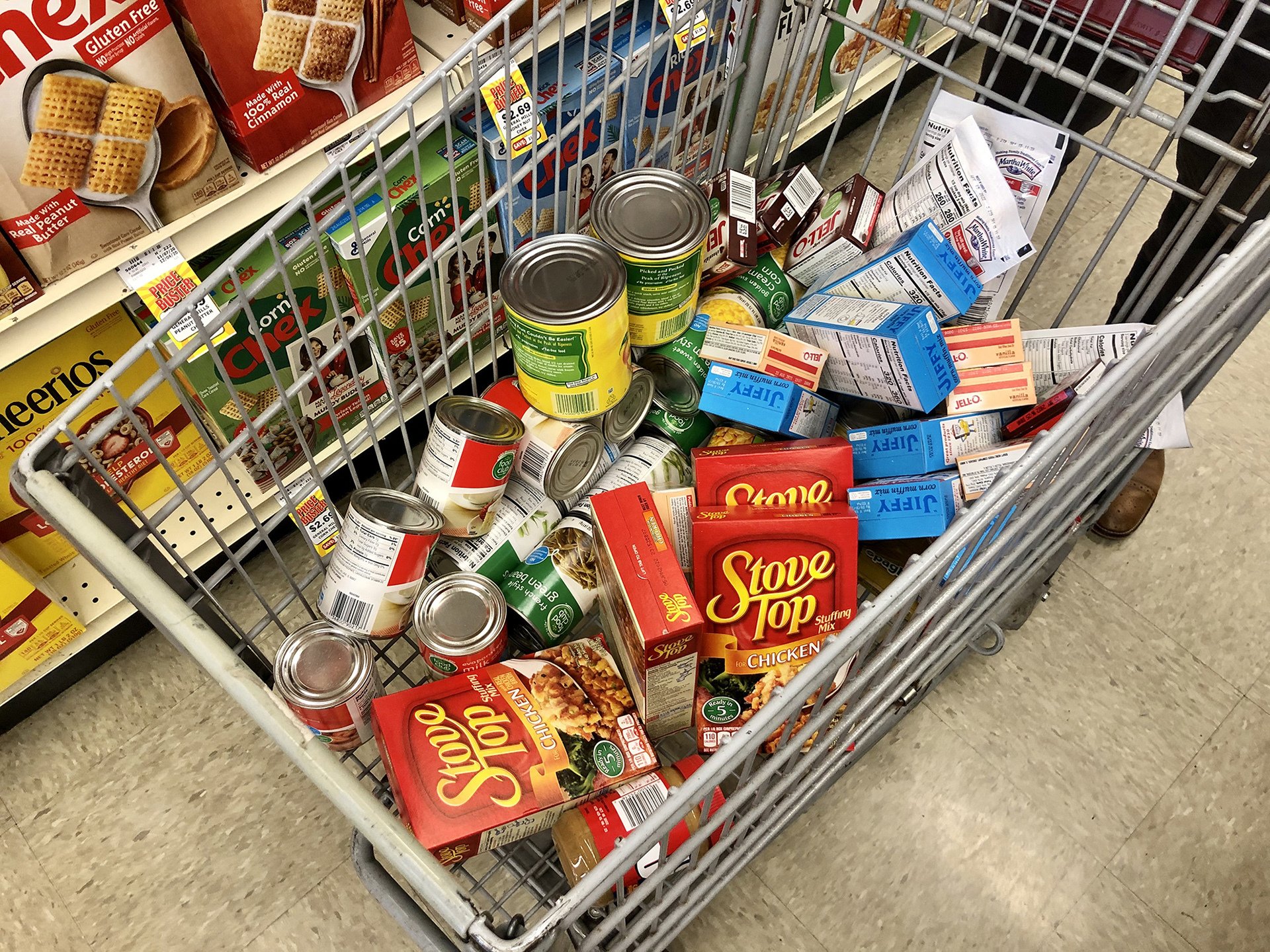 Food Drive Competition At Guarantee Restoration