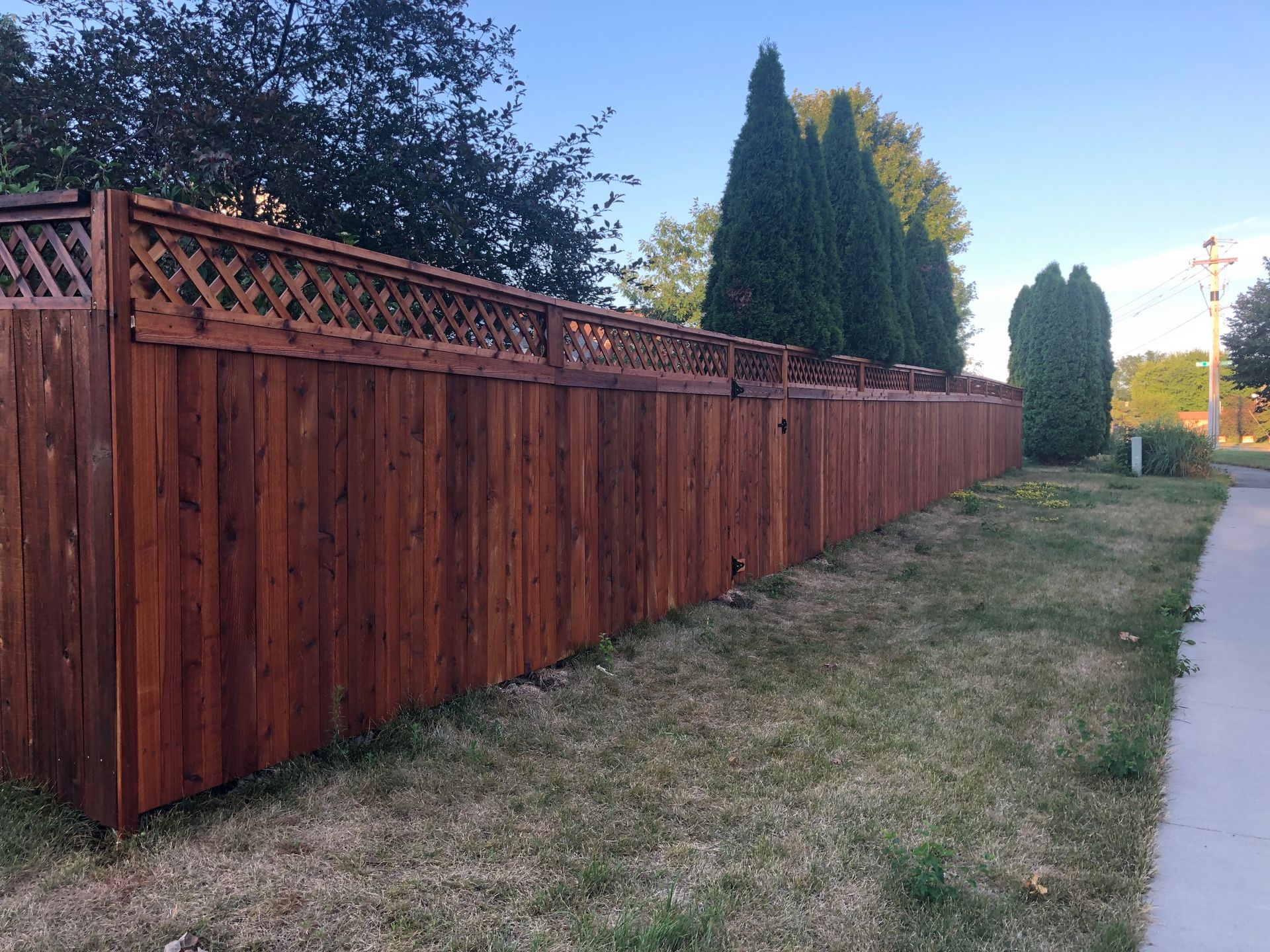 Fencing Project Gallery - Huber Fencing LLC