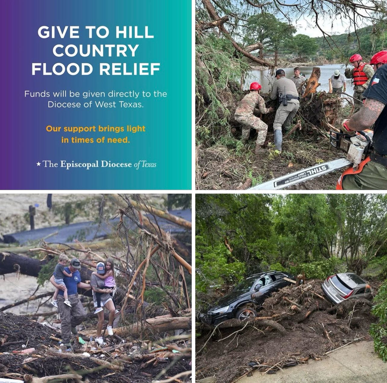 Help the Hill Country | Click here to support flood relief