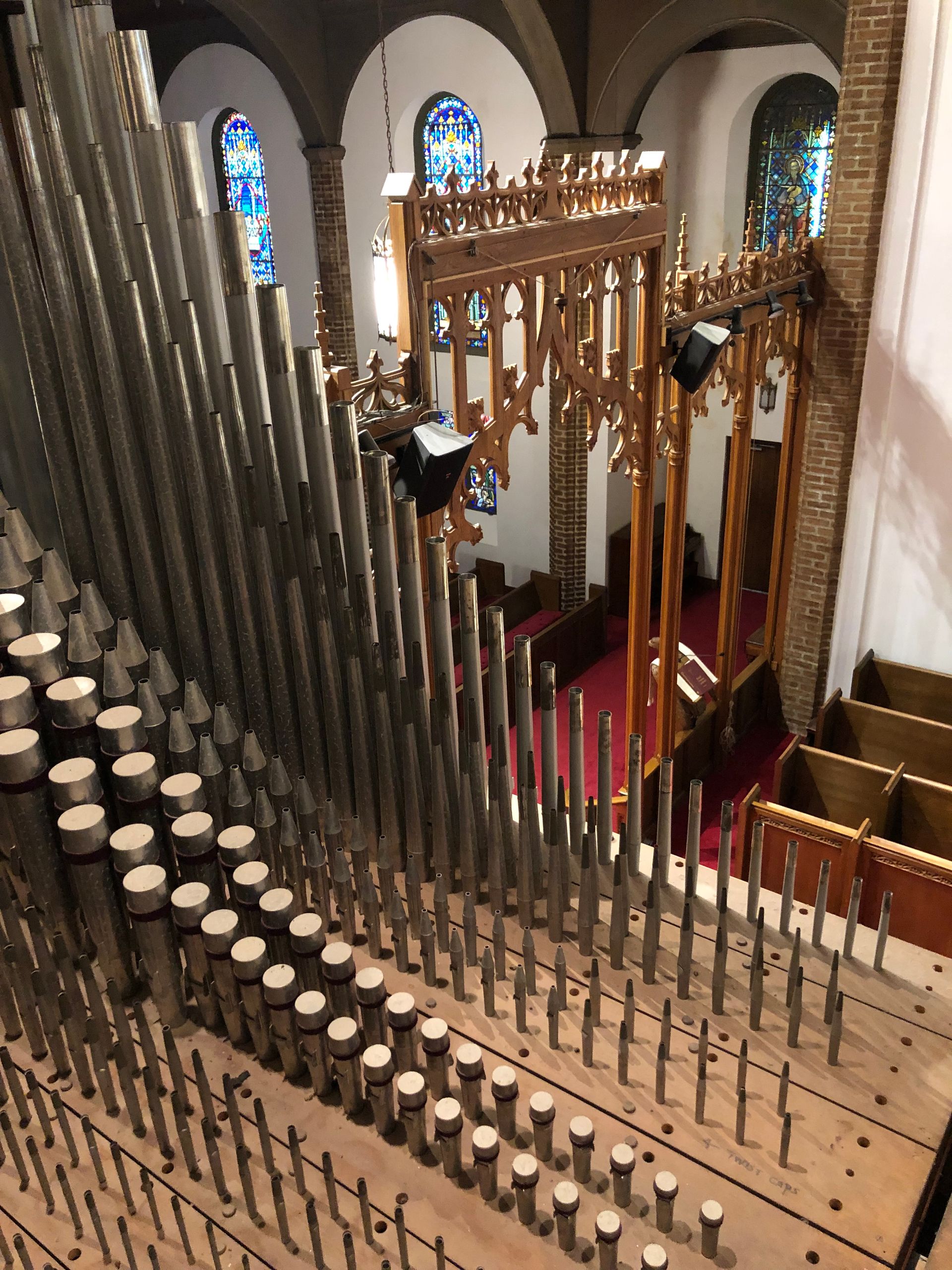 Organ restoration project begins at St. Mark's