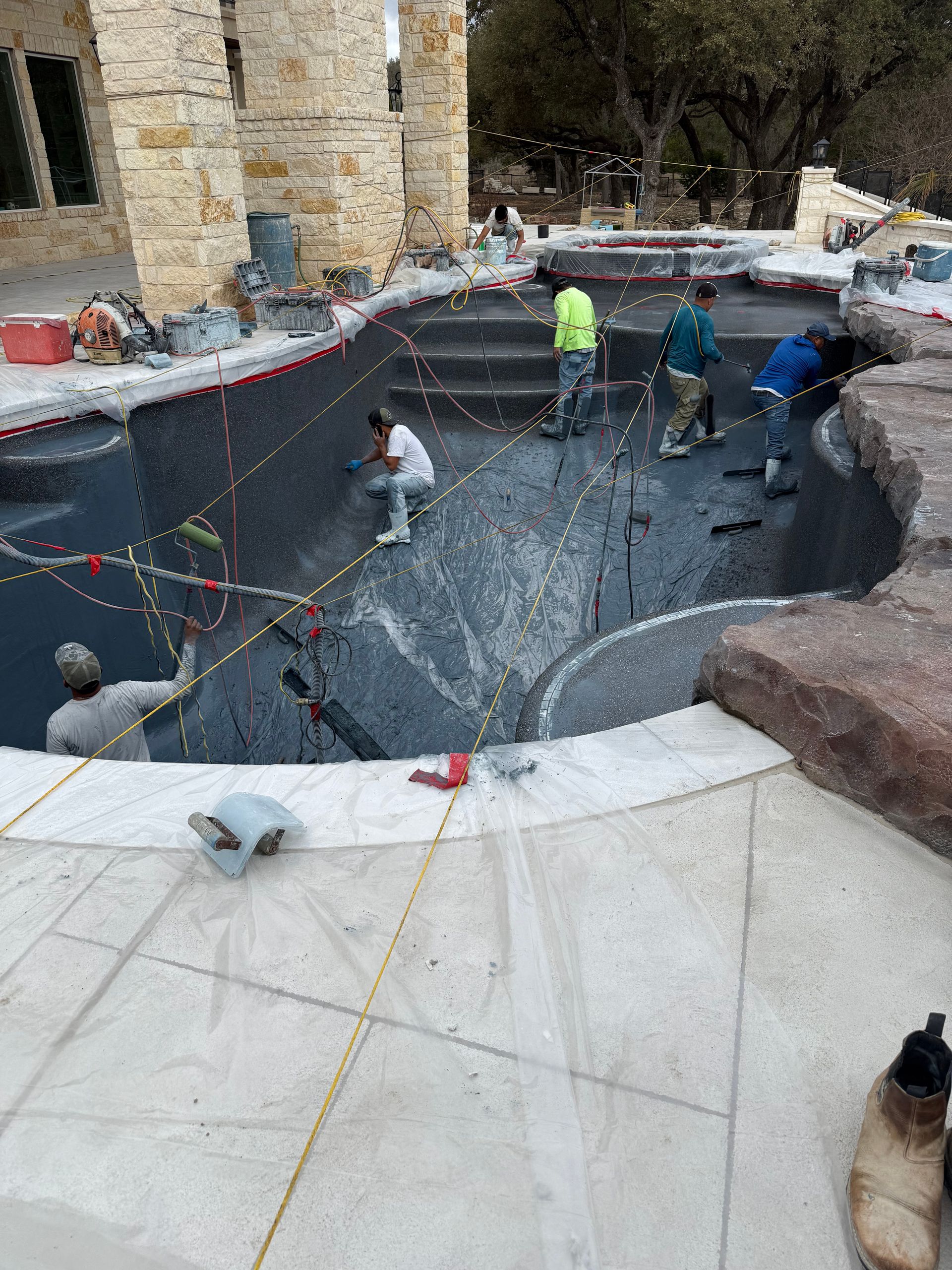 J. Oliver Pools Completes Parker McCollum Pool