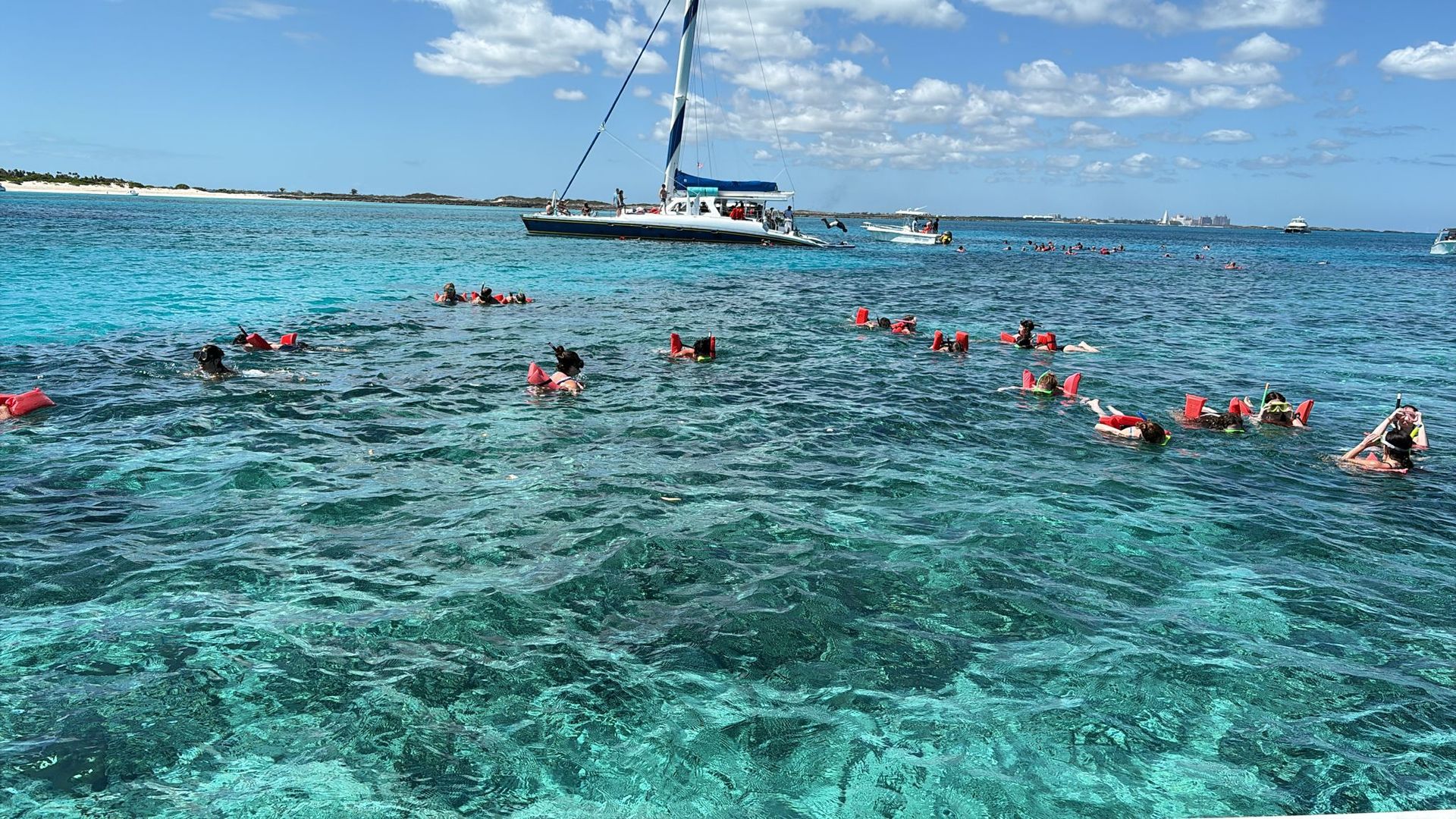 Catamaran Reef Snorkel Adventure | Exuma Escapes Bahamas