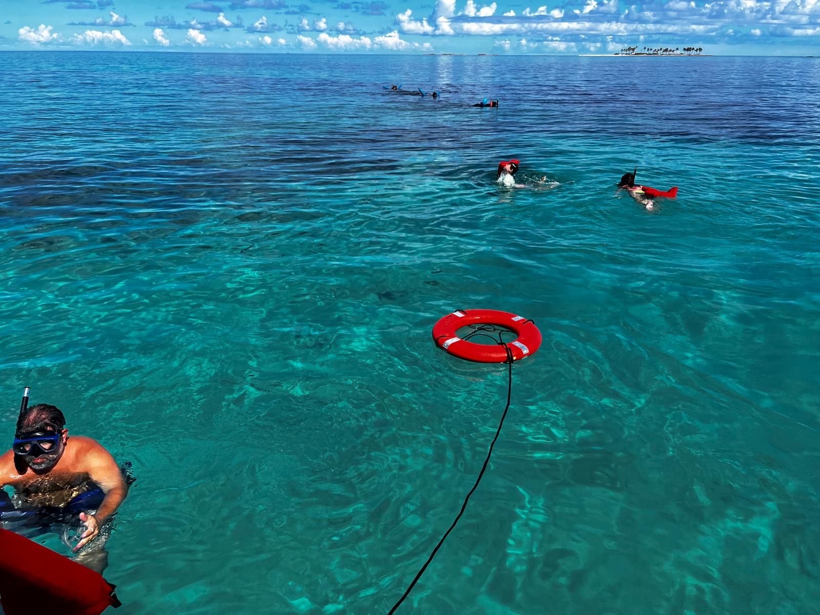 Catamaran Reef Snorkel Adventure | Exuma Escapes Bahamas