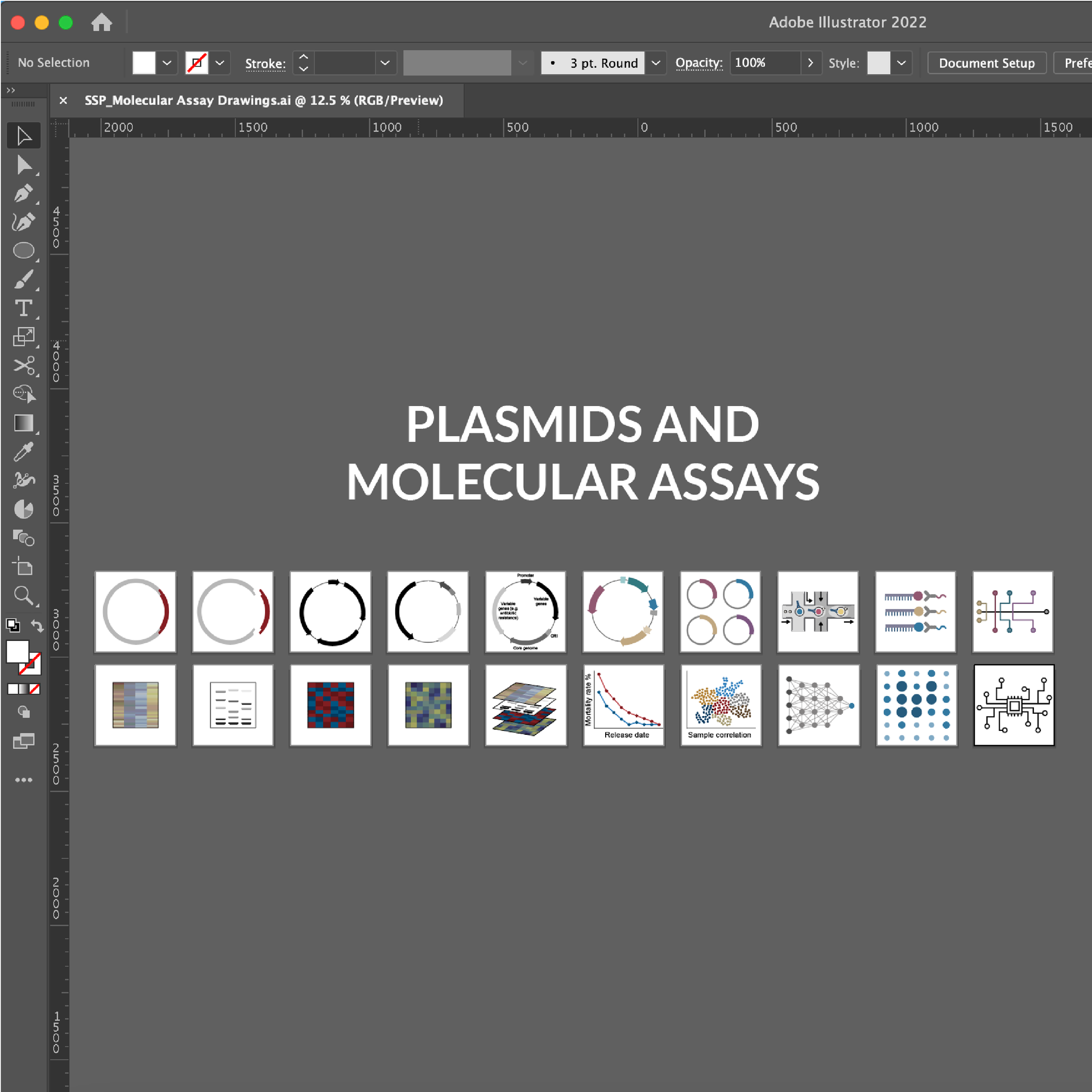 Laboratory Tools and Equipment Drawings - Vector Images for Download