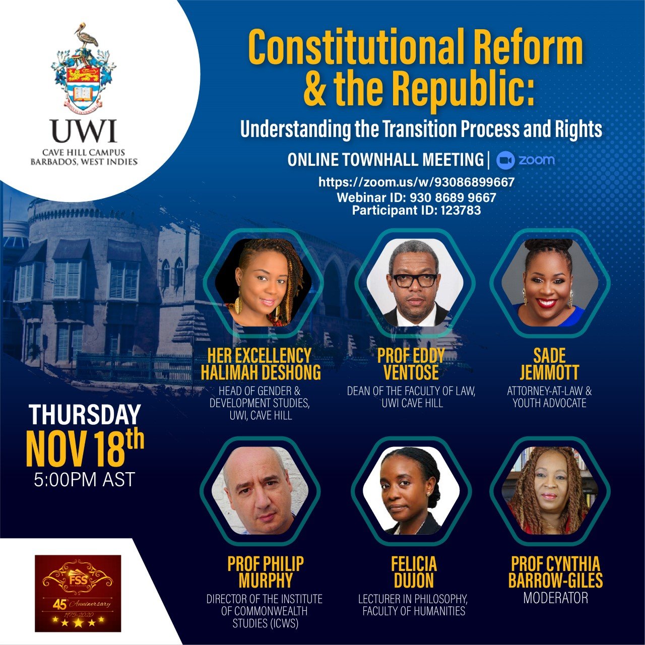 Constitutional Reform and the Republic: Town Hall Meeting