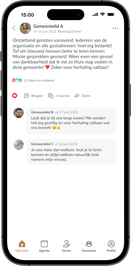 Running Dinner: "Tof om (nieuwe) mensen beter te leren kennen"
