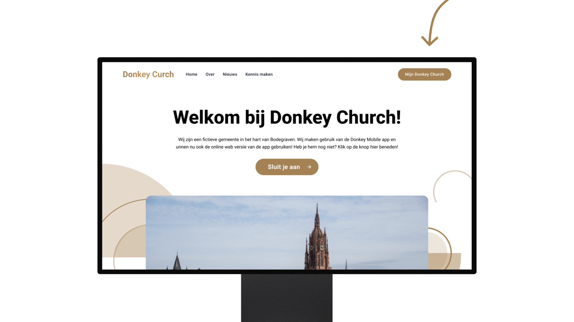 De webversie voor beheerders