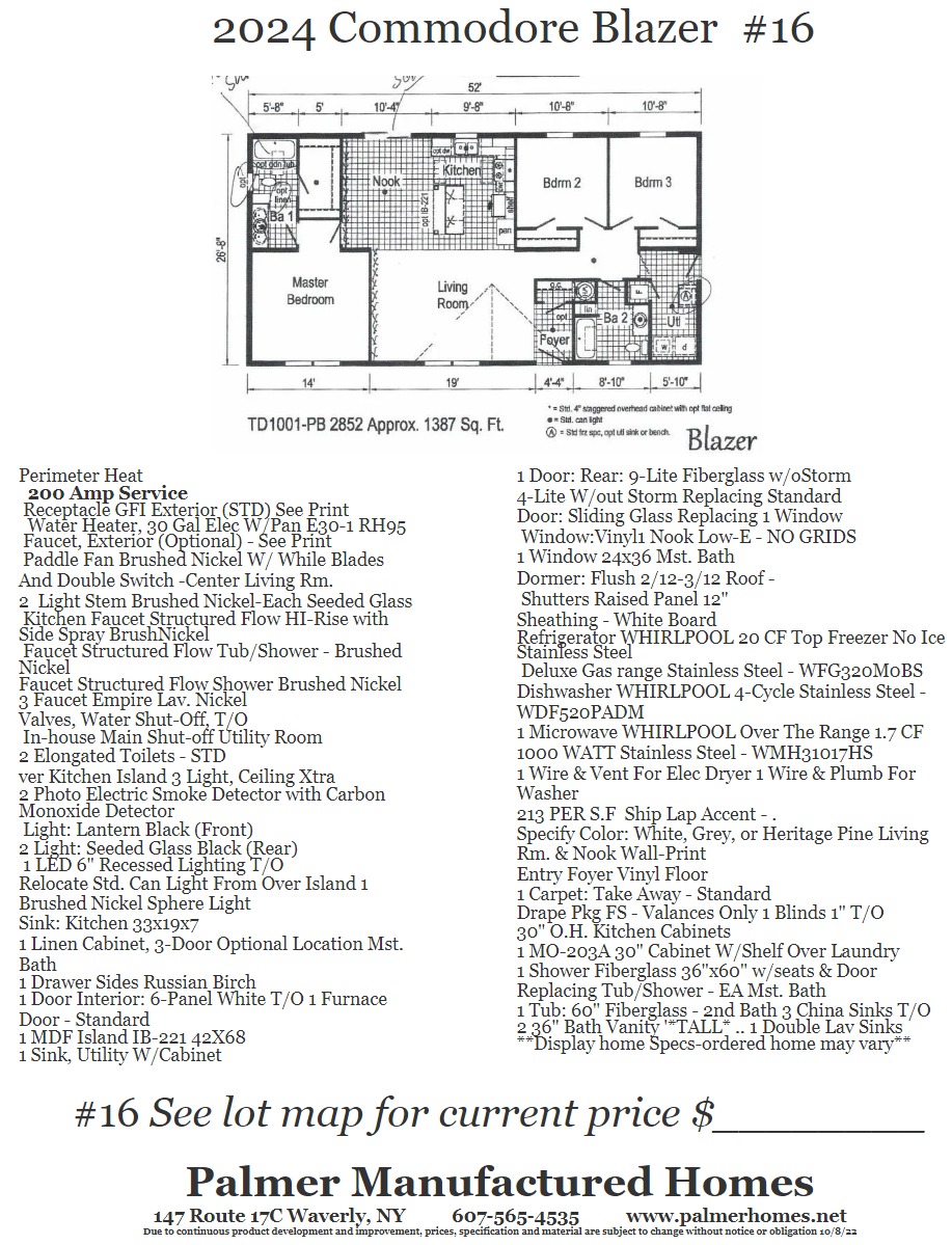Palmer Manufactured Homes Family Run Since 1961