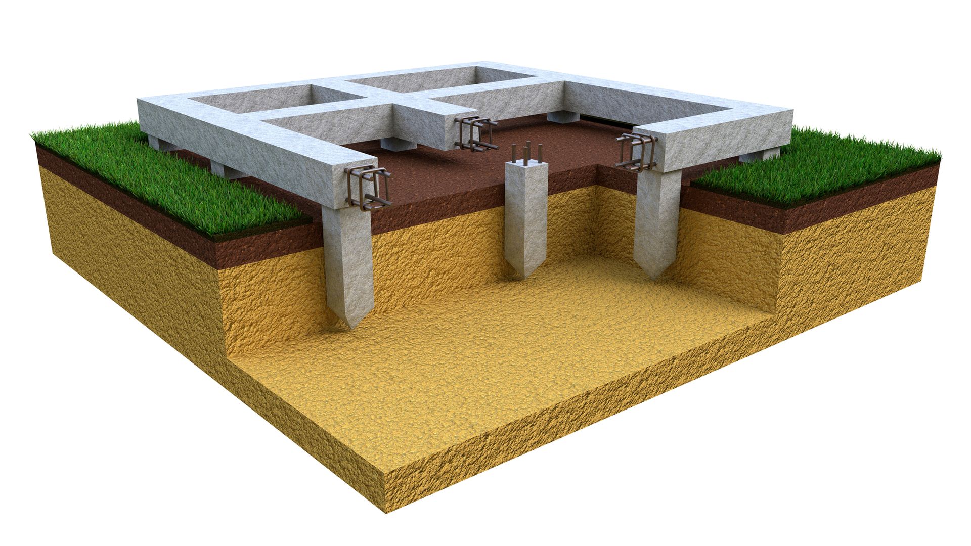 Foundation Pier Installation in San Bruno, CA | Pacific Construction, Inc.