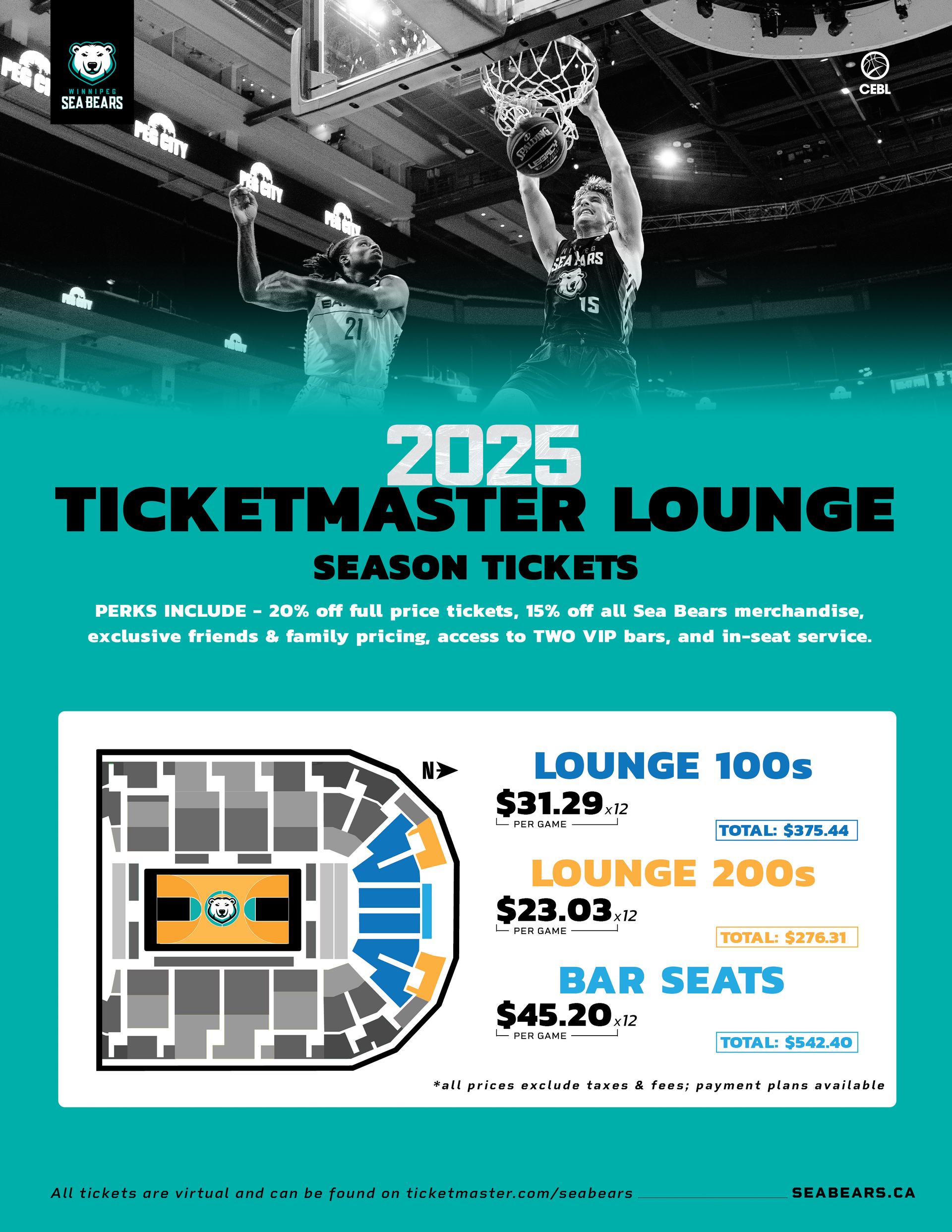 Tickets - Buy Winnipeg Sea Bears Tickets - CEBL