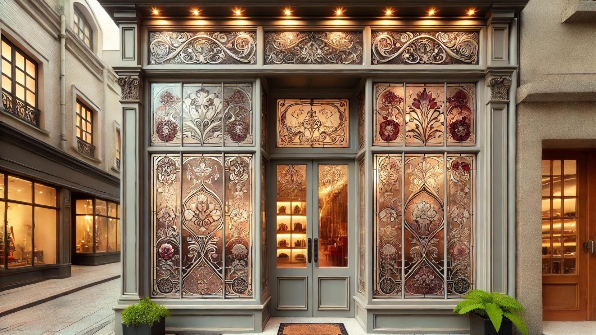 How decorative glass can make visual merchandising sing