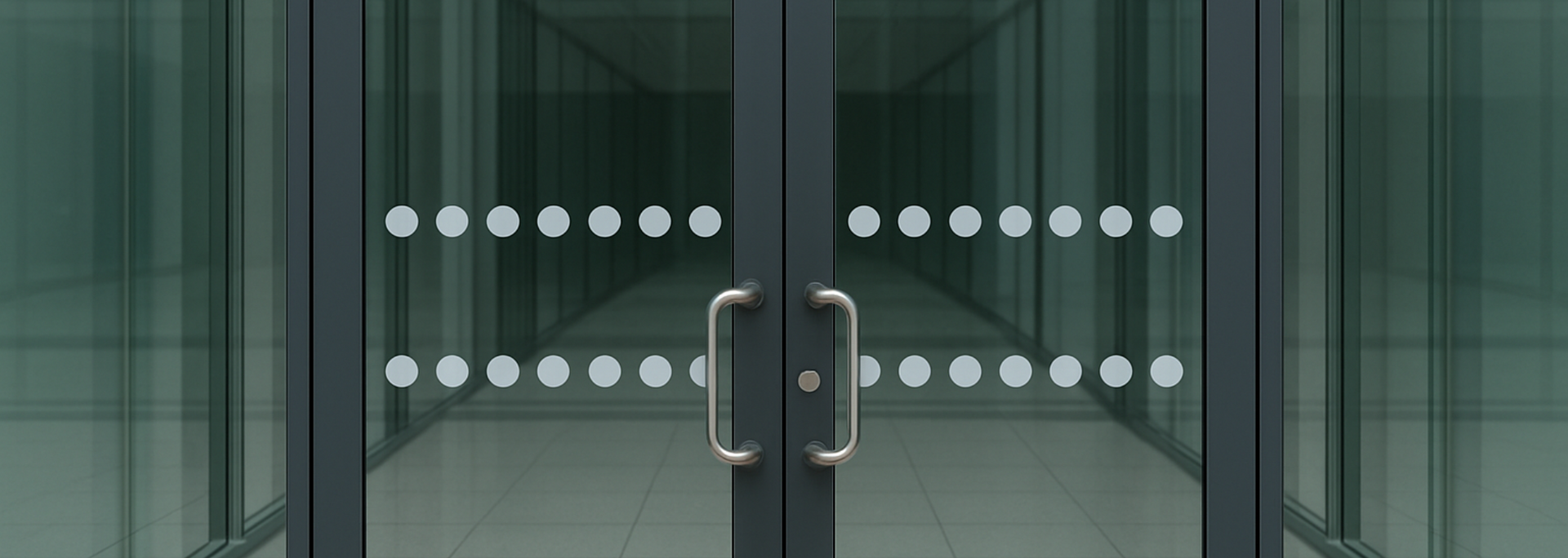 A guide to safety markings (manifestations) on glass doors