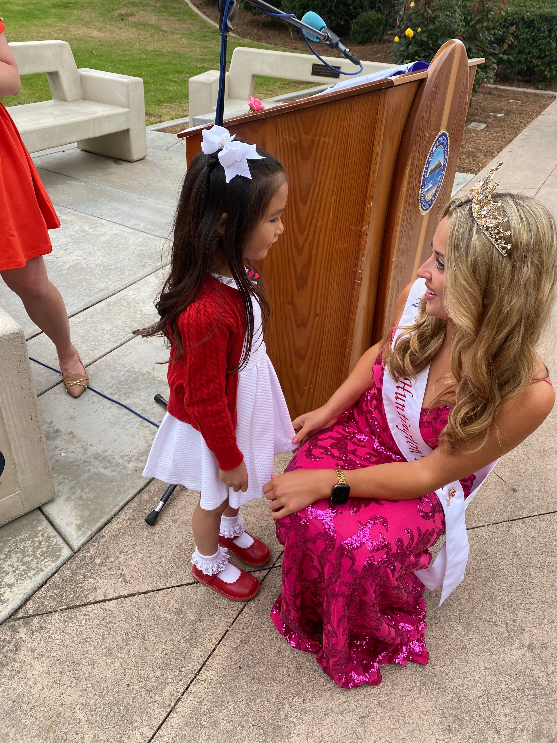 Miss HB Scholarship Competition Rose Dedication Ceremony