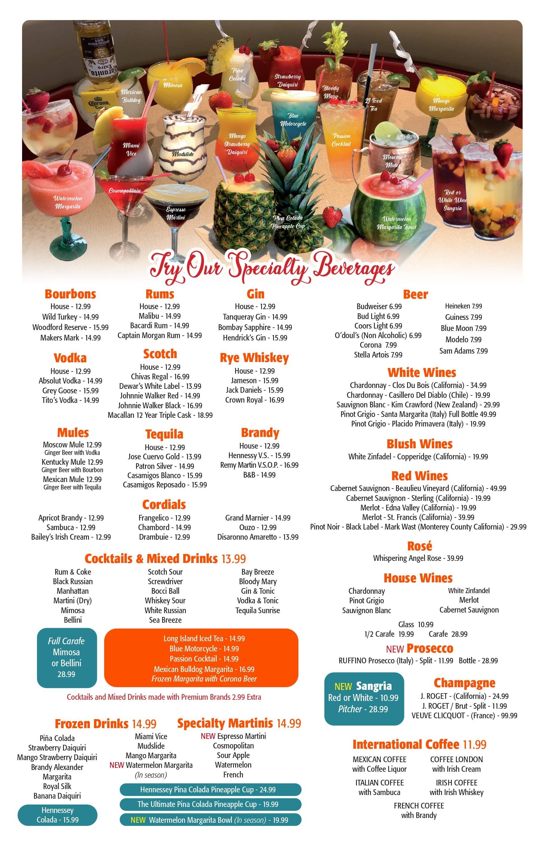 Menus | New Rochelle Diner - Serving New Rochelle, NY