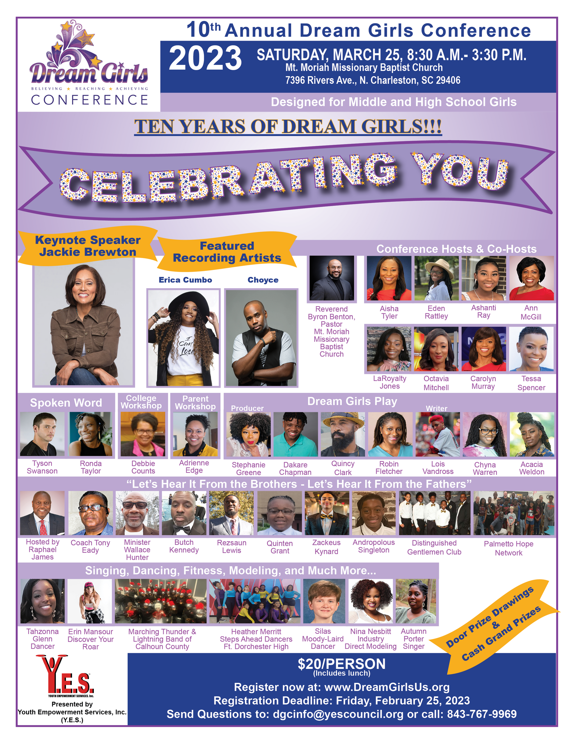 YES Council - North Charleston, SC - Dream Girls US