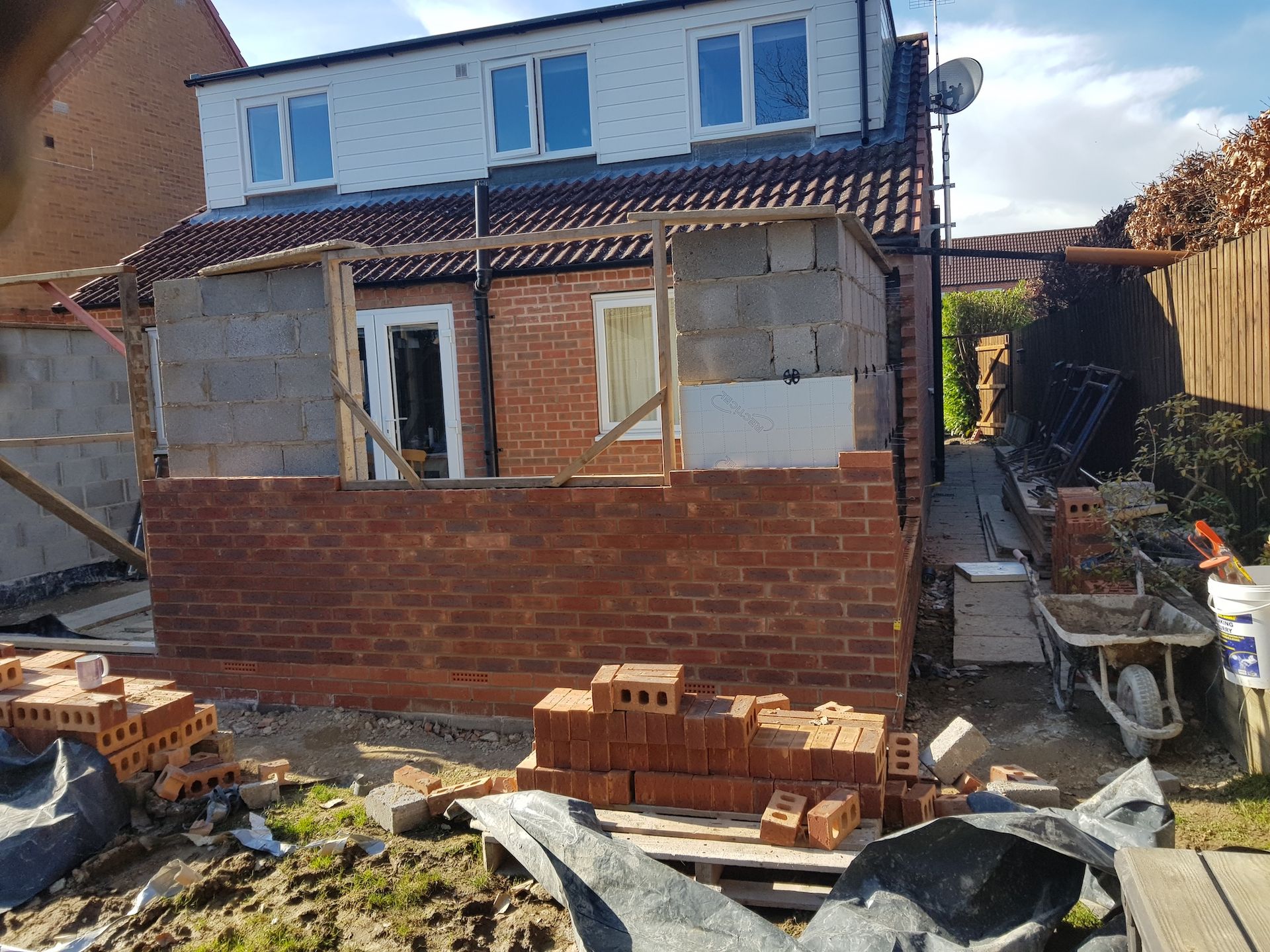 Pickering Single Story Brick Extension - Gerard Taylor Ltd Building ...