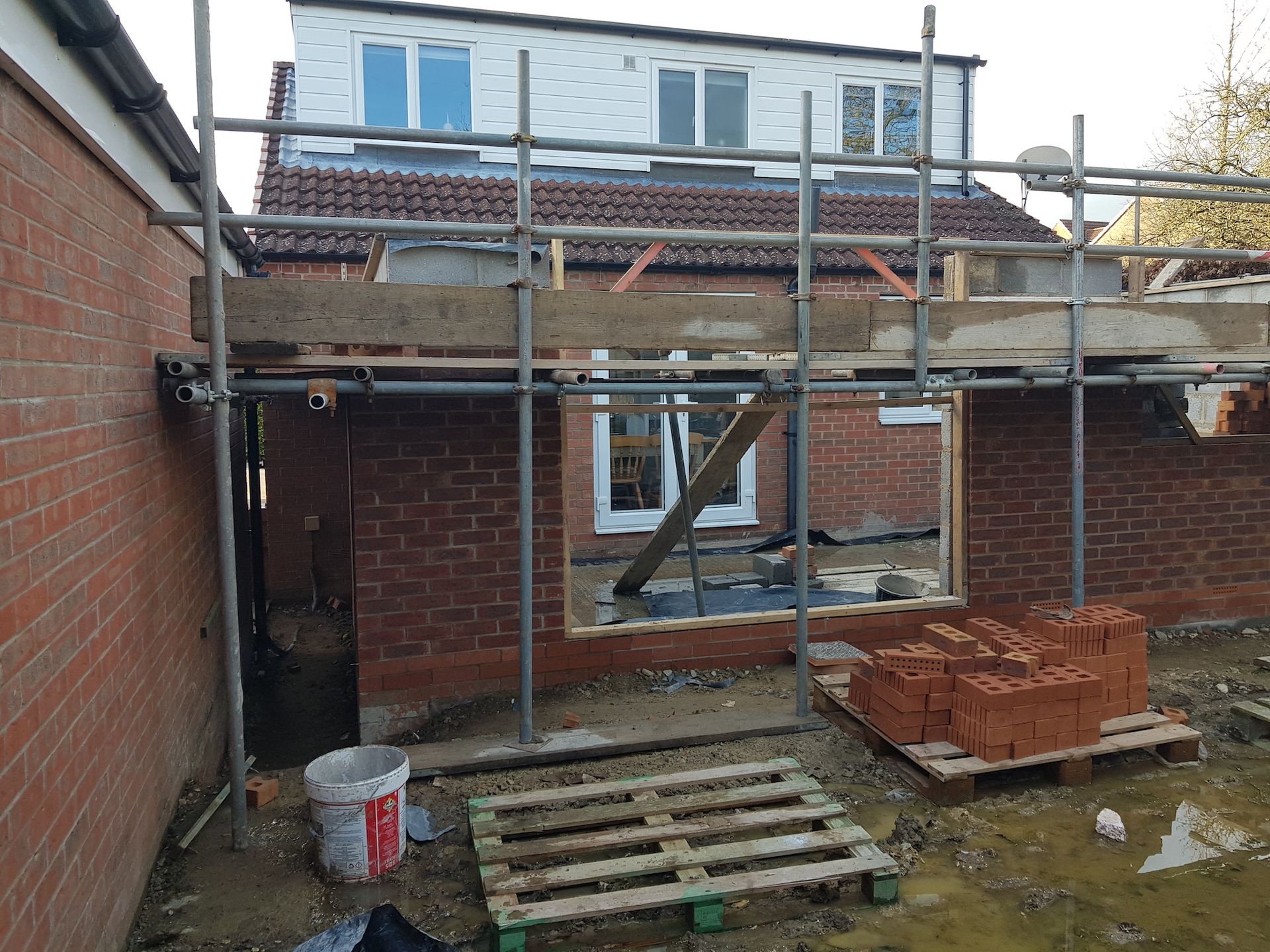 Pickering Single Story Brick Extension - Gerard Taylor Ltd Building ...